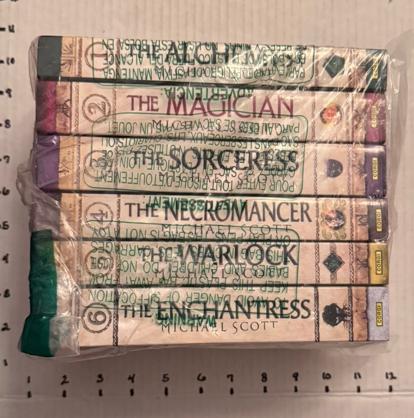 Michael Scott Books The Secrets Of The Immortal 6 Book Set | eBay