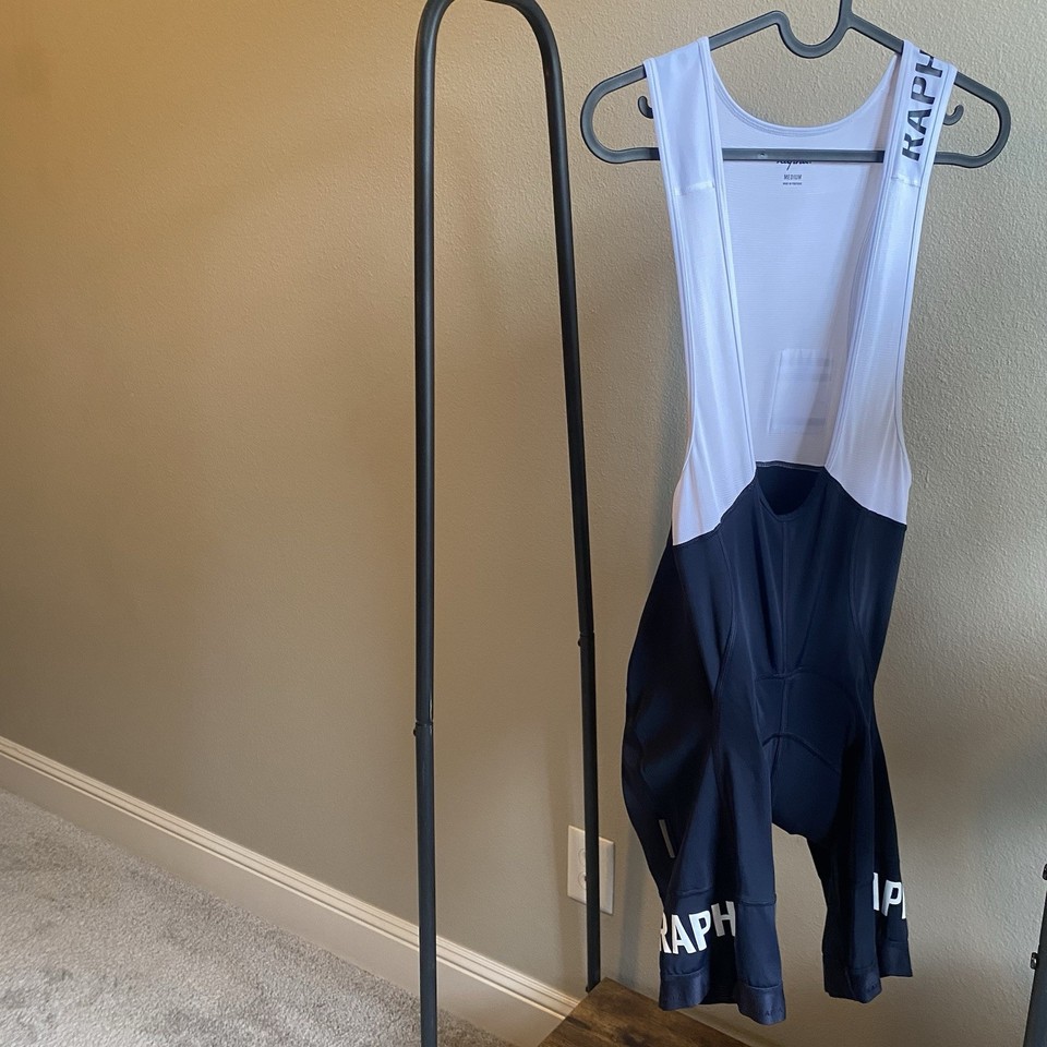 Rapha Pro Team Training Bib Shorts Blue and Wothe Size Medium Pre-Owned No Tags | eBay