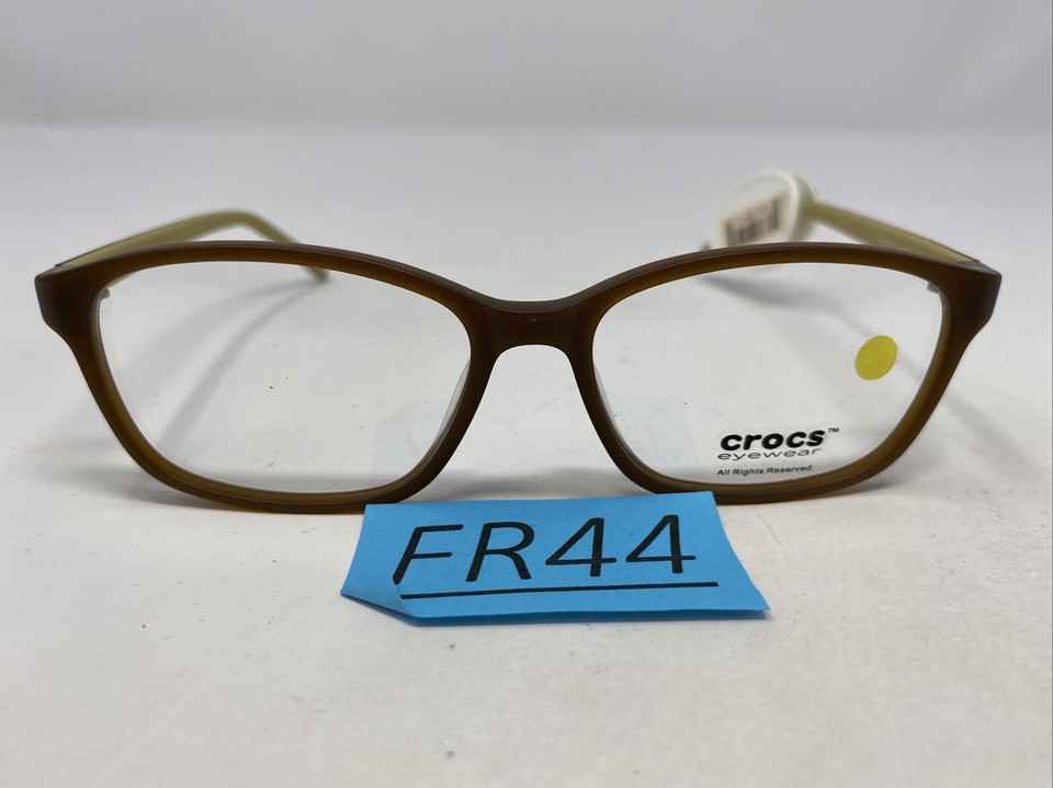 Crocs Eyewear Mod JR088 COL.40BN 49-15-126 Brown Full Rim Eyeglasses ...