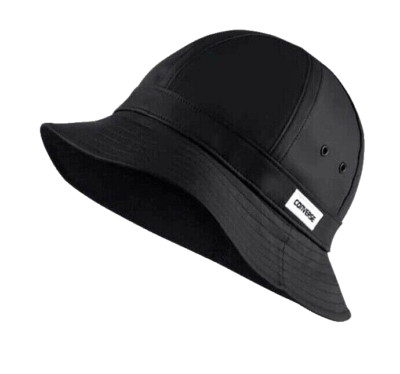 CONVERSE Rubber Bucket HAT BLACK RARE MEN'S SIZE L/XL DRIP DRIPPY NEW ...