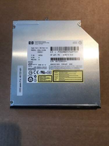 DVD DRIVE ULTRA SPEED DVD ROM REWRITABLE for HP Compaq 2510p Laptops ...