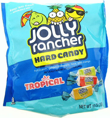 Jolly Rancher ~ Tropical ~ Hard Candy American ~ 13oz Resealable Bag ...