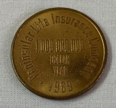 1969 coin/token ~ PENINSULAR LIFE INSURANCE COMPANY Jacksonville, FL | eBay