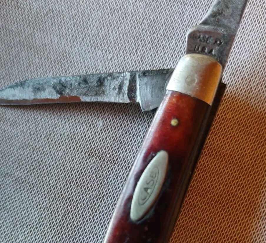 4 Vintage Old Timer Pocket Knives Old Crafty, Old Timer, Case ...