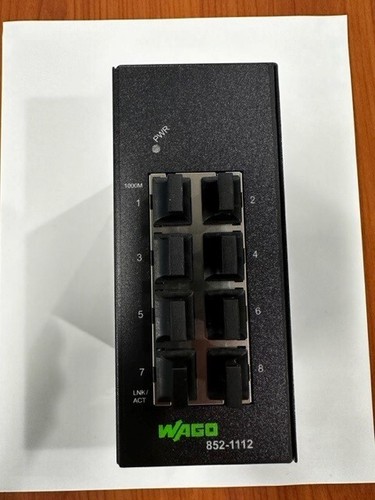 Wago 852-1112 8-Port Ethernet Switch 852-1112 | eBay
