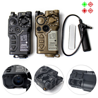 Tactical RAID-X IR Aiming Sight Red Green Dot Laser Hunting Flashlight ...