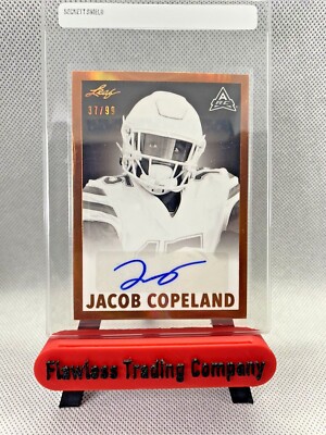 Jacob Copeland 2021 Leaf 1960s Signatures Autograph 37/99 Florida ...
