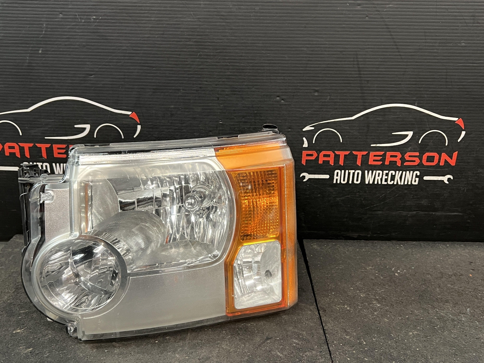 05-09 LAND ROVER LR3 DRIVER LEFT SIDE HALOGEN HEAD LIGHT LAMP ASSEMBLY ...