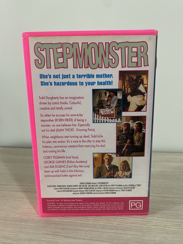 Stepmonster Comedy Horror Big Box Ex Rental VHS | eBay