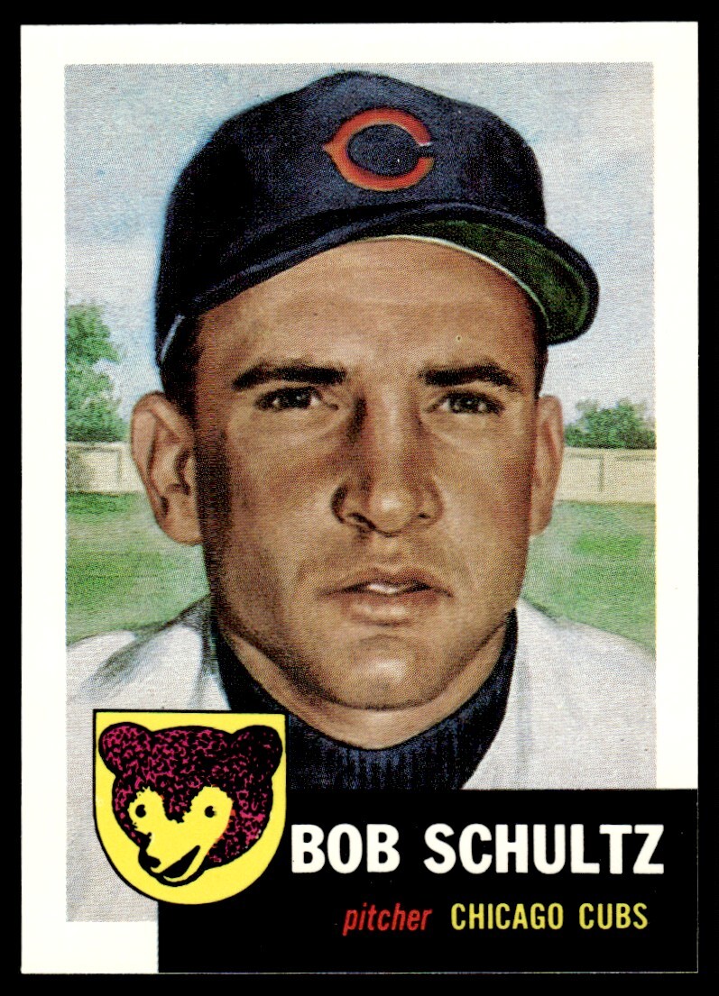 1991 Topps Archives 1953 Bob Schultz Chicago Cubs #144 | eBay