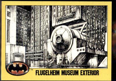 Flugelheim Museum Exterior #167 1989 Topps Batman Series 2 | eBay