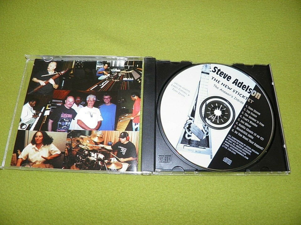 Steve Adelson - The Answer's Inside - RARE 2001 CD / Larry Coryell ...