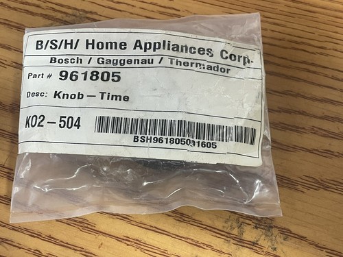 New Genuine OEM Bosch Thermador 00961805 Knob Timer 961805 (F6) | eBay