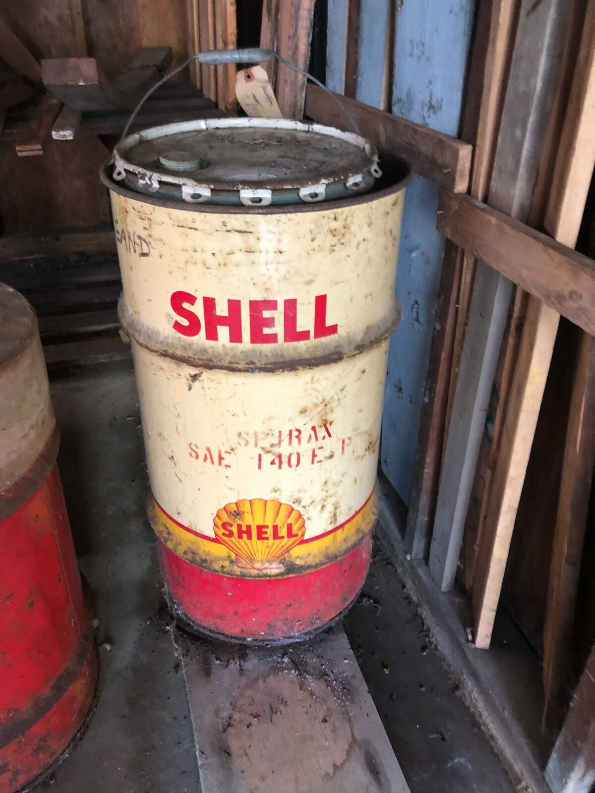 Shell Oil Drum