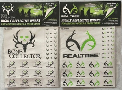 2X Bone Collector Realtree Edition C-EZ Highly Reflective Arrow ...