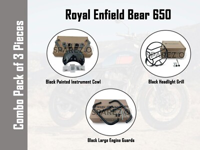 Genuine Royal Enfield Bear 650 "3 Pcs Accessories Combo Pack CP-12" | eBay