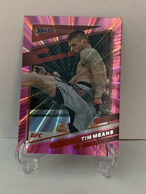 2022 Donruss UFC #157 Tim Means Pink Laser! | eBay