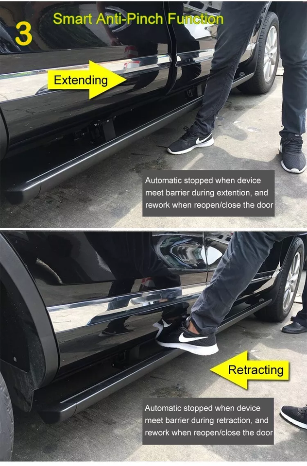 Deployable Power Electric Running Board Side Step Fit Toyota Prado ...