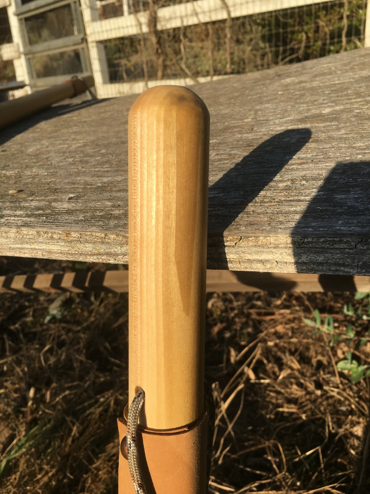 Natural Earth Tones Poplar Hard Wood Walking Stick Hiking Staff Hand ...