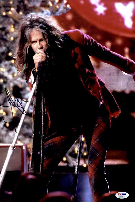 Steven Tyler Autographed Memorabilia | Signed Photo, Jersey ...