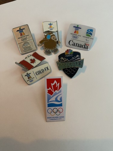 2010 Vancouver Olympic Pin, Collectible Olympic Pin, Sold As 1 Set ...