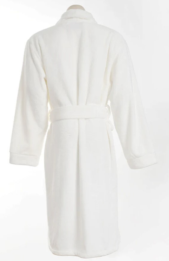 Fallout 4 76 New Vegas Vault Tec White Bathrobe Embroidered Logo /w ...