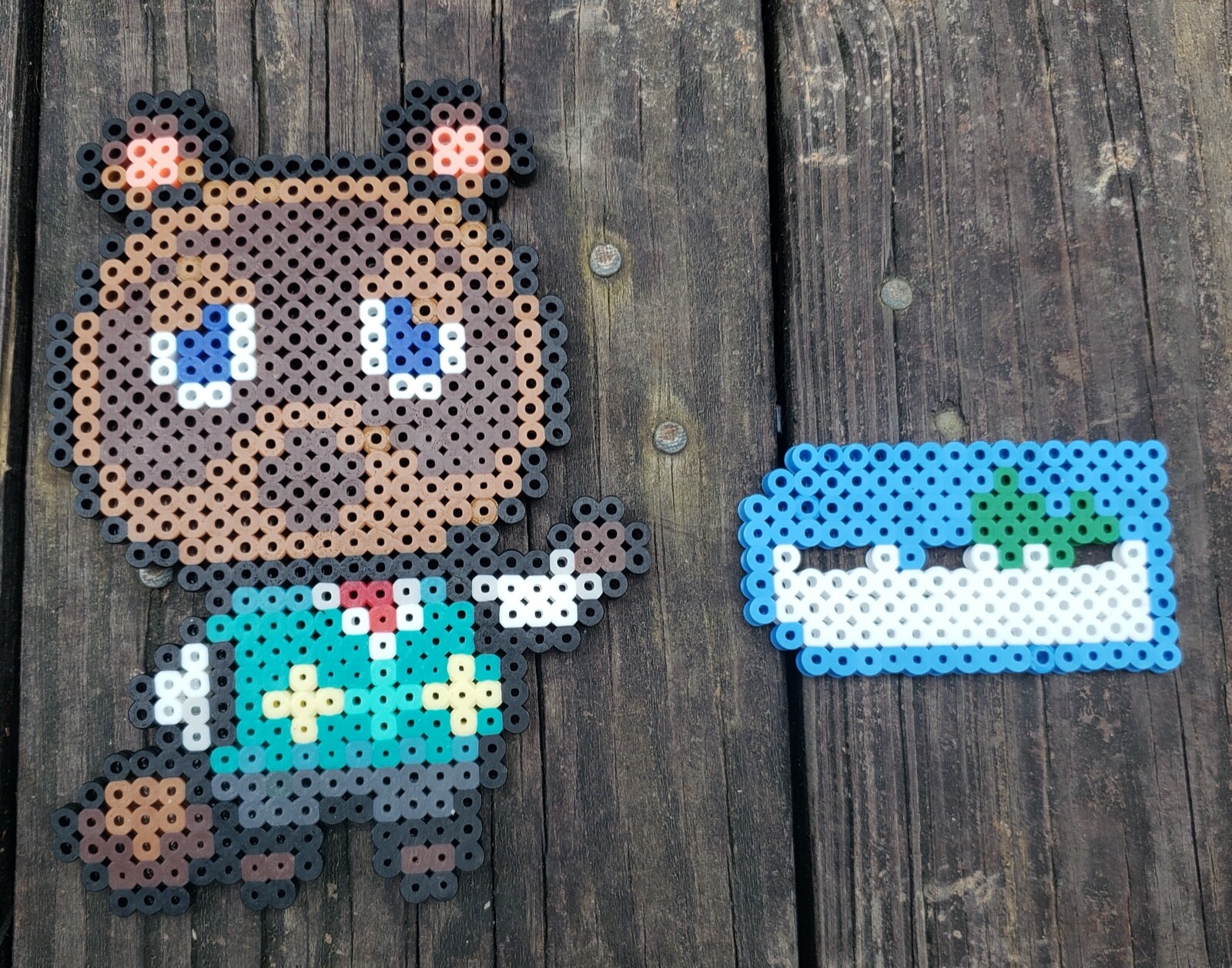 Animalcrossing Tom Nook Pixel Art