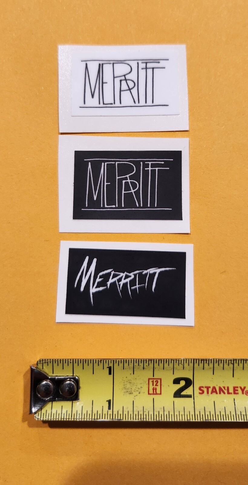 MERRITT BMX STICKERS ( LOT OF 3 ) AUTHENTIC MERRITT BMX DECALS | eBay