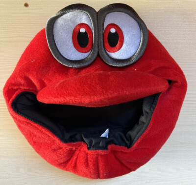 Super Mario Odyssey Cappy Cap Mario's Red Plush Hat Cosplay | eBay