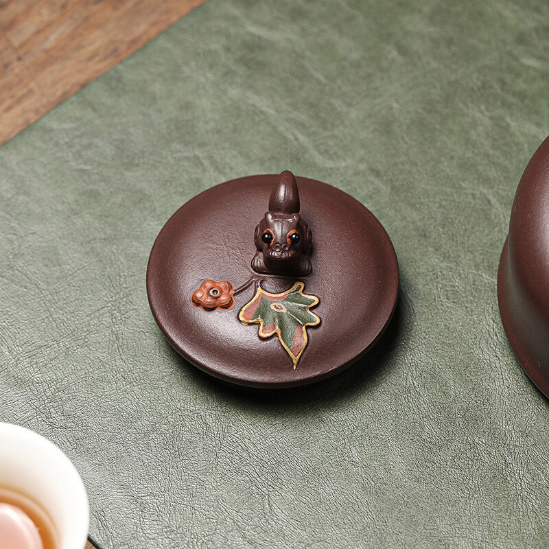 Handmade Tea Pot Original Ore Real Yixing Zisha Purple Clay Marked ...