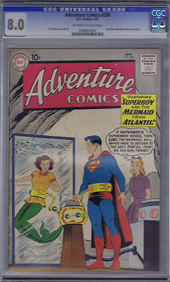 Adventure Comics #280 DC 1961 CGC 8.0 (VERY FINE) | eBay