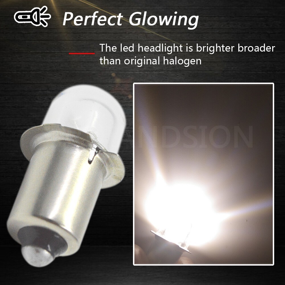 PR2 P13.5S 2835 LED 3V/4.5V/6V/18V Flashlight Torch Light Bulb Lamp ...