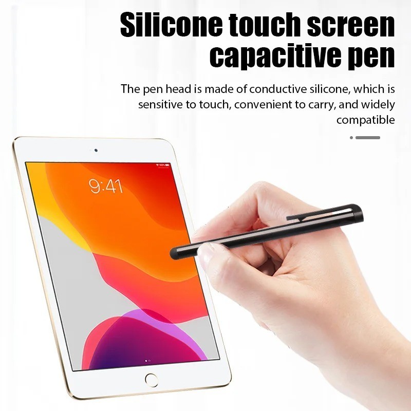 10x Stylus Pen Touch Screen Rubber Tip for All Tablets & Mobile Phones ...