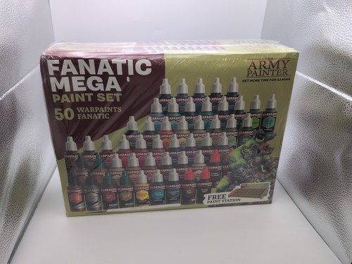 The Army Painter - Fanatic Mega Paint Set - 50 Warpaints + Paint ...