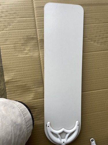 Hunter Original Ceiling Fan White,model#23856-050 Year 2001. 5 Blades ...