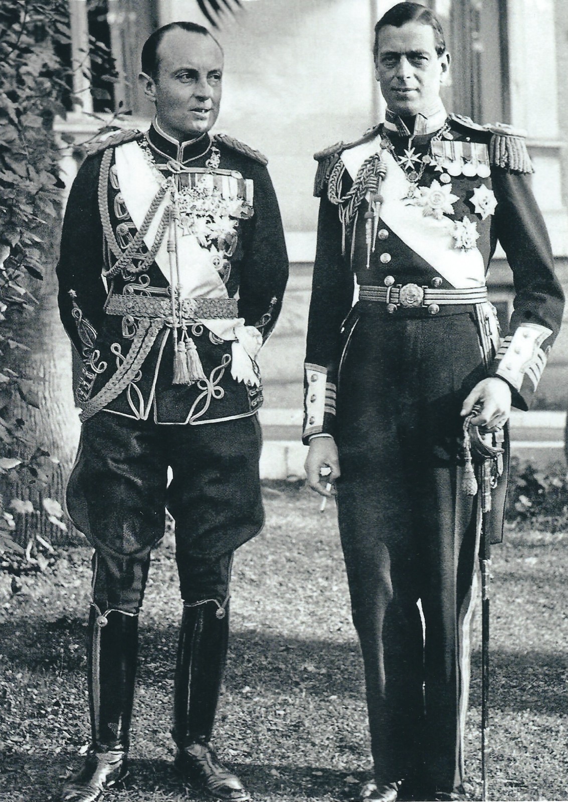 Photograph of Prince George, Duke of Kent & King Paul of Greece | eBay UK