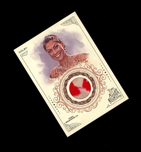 RARE 2019 Topps Allen & Ginter DANIELLE COLBY MULTI CLR PATCH! American ...