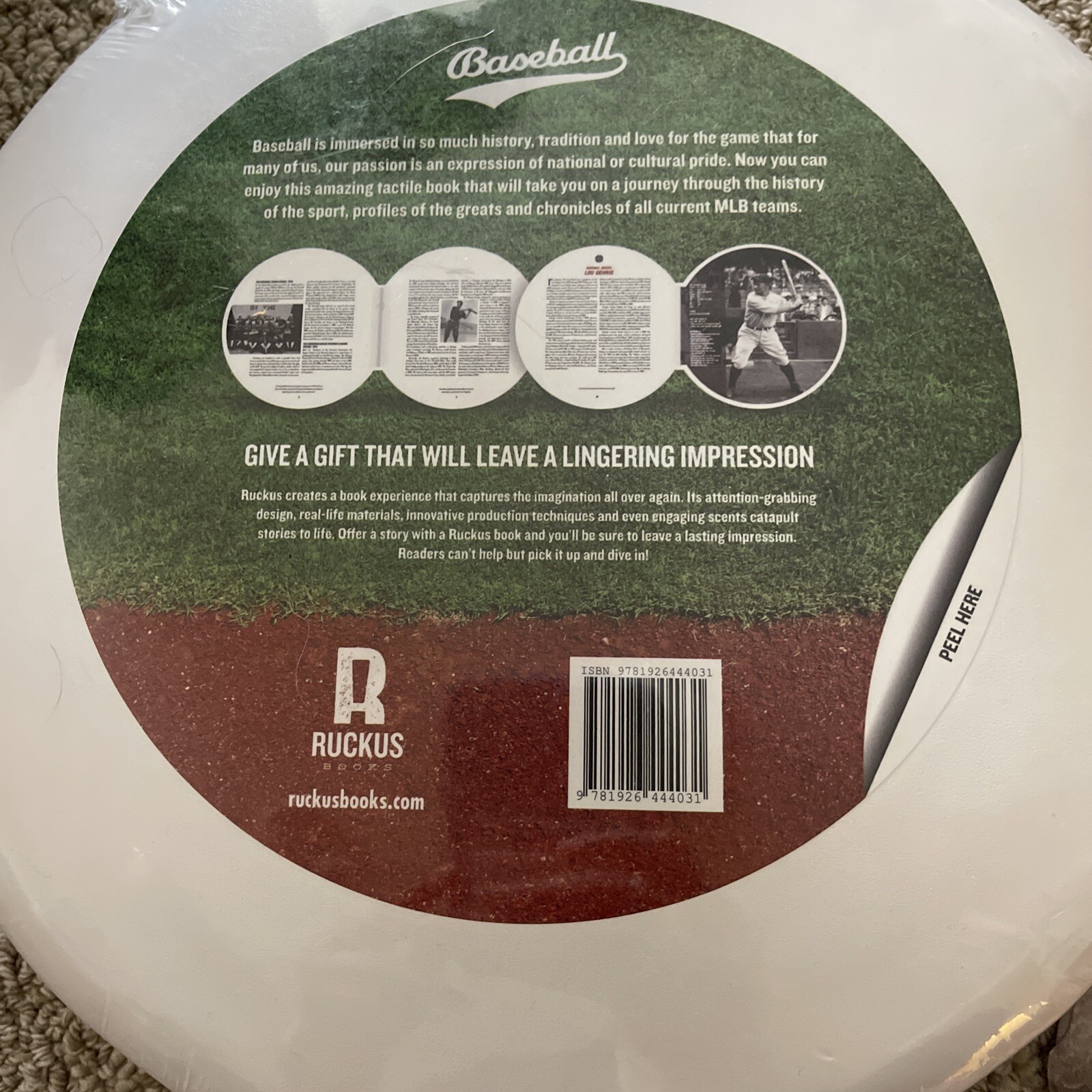 Baseball by Ruckus Books - Hardcover Great for sale online | eBay