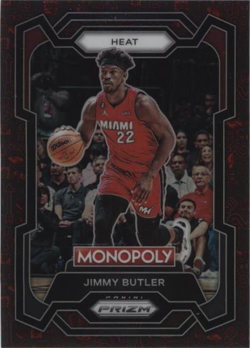 2023-24 Panini Prizm Monopoly - Jimmy Butler #46 Classic Icons Red ...
