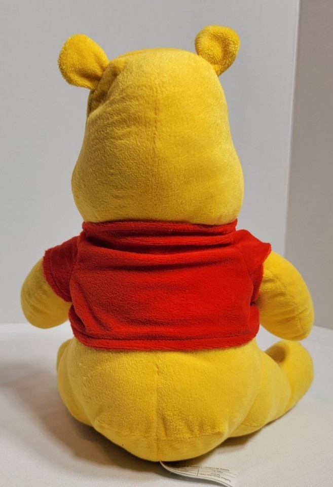 Winnie the Pooh Plush 12 inch Pooh Bear Stuffed Animal Walt Disney Toy ...