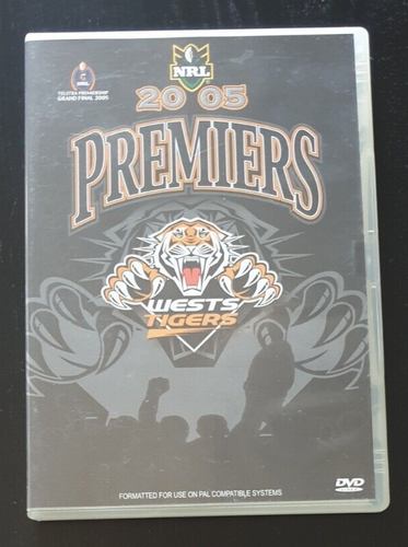 NRL 2005 Premiers Wests Tigers Region Free DVD Telstra Grand Final 2005 ...