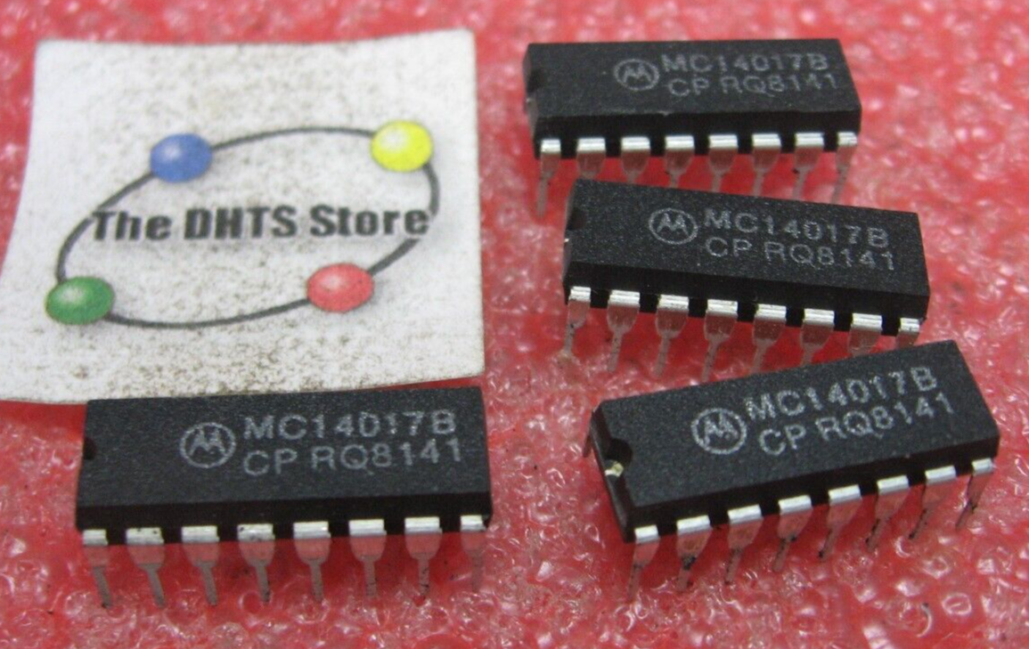 MC14017BCP Motorola CMOS IC Decade Counter 4017 - NOS Qty 4 | eBay