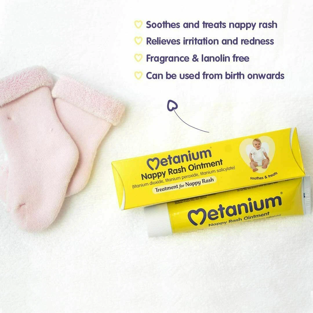 Metanium Nappy Rash Ointment Treatment Of Nappy Rash Helps, 45% OFF