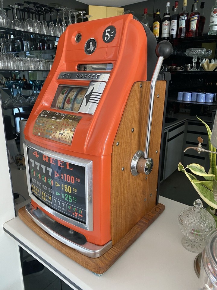 Vintage Mills 4-reel slot machine | eBay