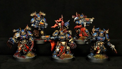 Night Lords Chosen painted Warhammer 40k Chaos Space Marines Daemons | eBay