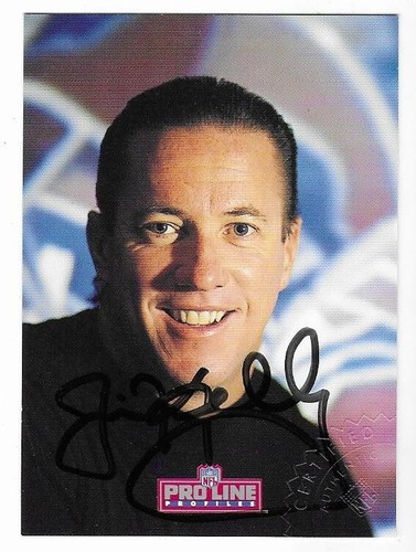 Jim Kelly 1992 PRO LINE PROFILES NFL CERTIFIED AUTOGRAPH CARD #9of9 ...