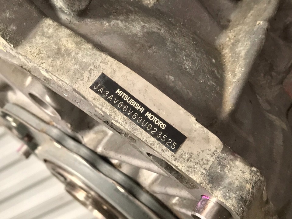 08-15 MITSUBISHI LANCER EVOLUTION EVO X 4B11T ENGINE LONG BLOCK GOOD ...