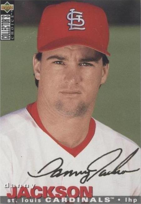 1995 Upper Deck Collector's Choice - Danny Jackson #189 Gold Foil ...