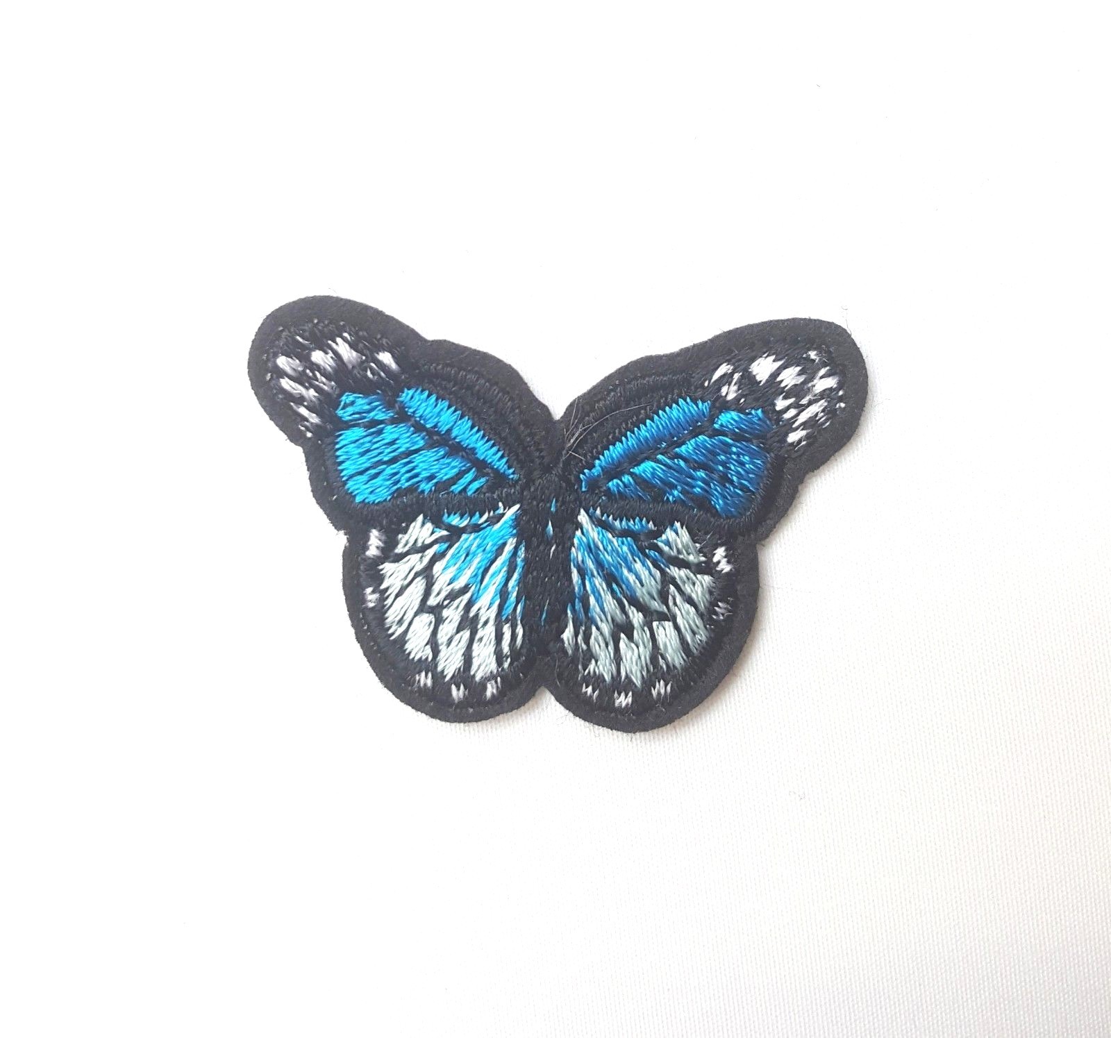 Monarch Butterfly Patch Mini Small Embroidered, Iron-On/Sew-On Applique ...