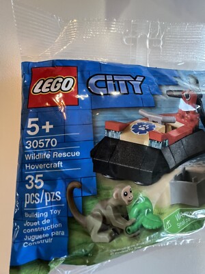Lego City Wildlife Rescue Hovercraft 30570 35 Pieces | eBay